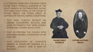 EXILE AND EXECUTION OF JOSE RIZAL | PPT