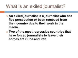 Exiled journalists2 | PPT