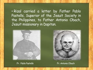 Rizal's Exile in Dapitan | PPTX