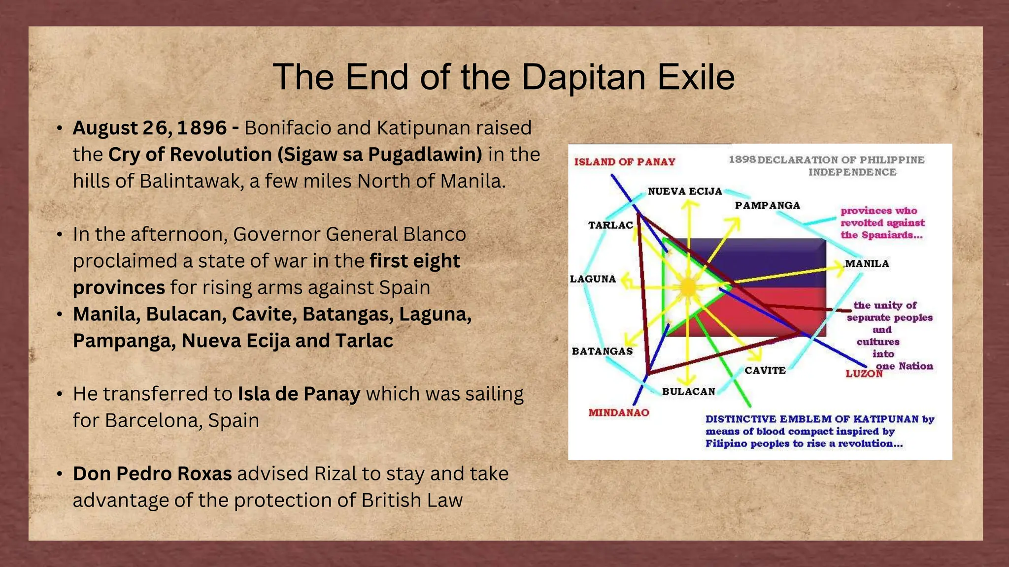 Jose Rizal's Exile, Trial, and Execution | PPTX