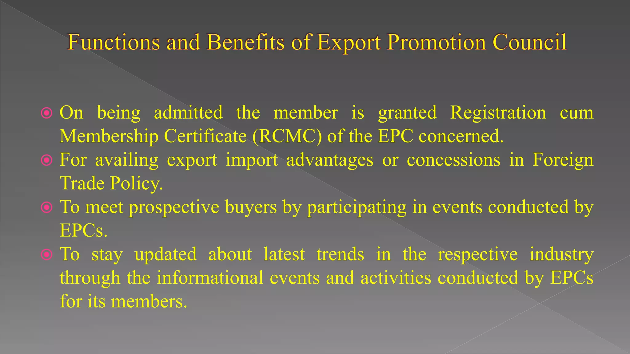 Exim policy | PPT