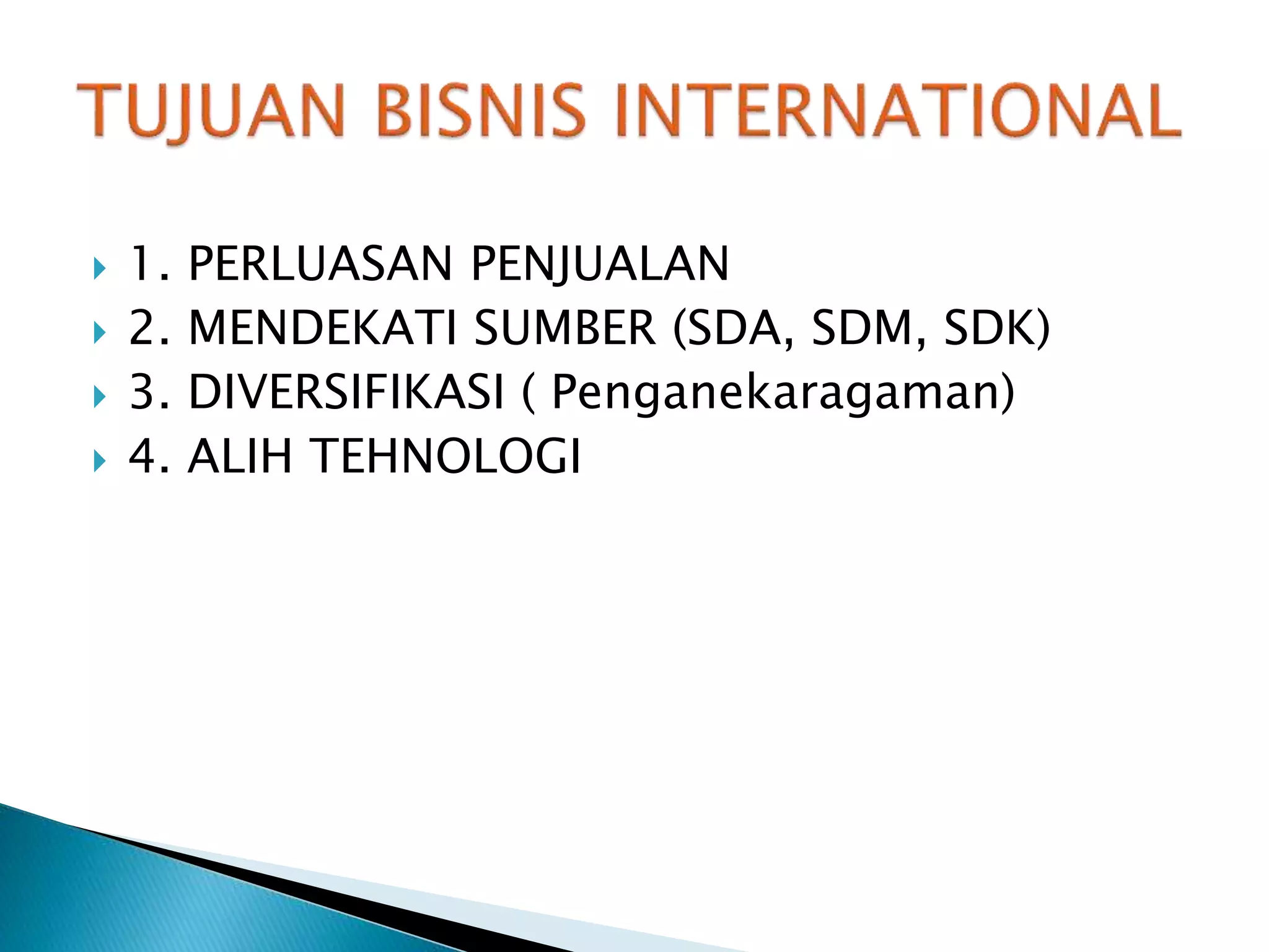 Exim bagian dari bisnis international | PPTX