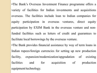 EXIM Bank of India | PPTX