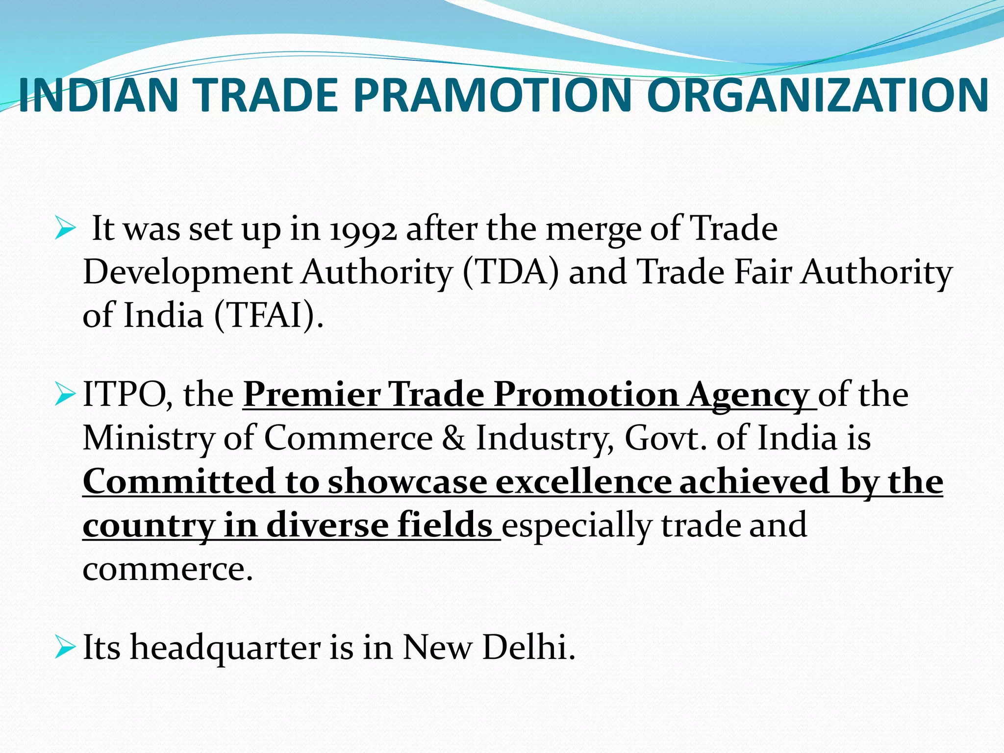 EXIM POLICY, PROCEDURE AND DOCUMENTATION PRESENTATION BY AMAN DWIVEDI ...