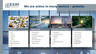 Exim finance corporate final (1) | PDF