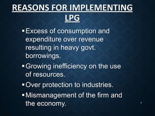 LPG POLICIES | PPTX