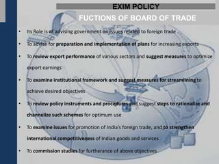Exim policy | PPTX