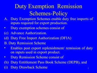Exim Policy | PPT