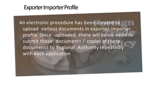 Exim policy and EXIM bank of India introduction to latest exim policy | PPT