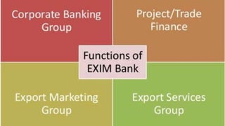 Exim policy and EXIM bank of India introduction to latest exim policy | PPT