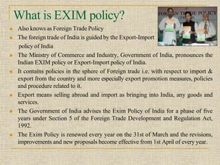 Exim policy of india.pptx
