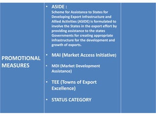 EXIM POLICY DIFFERENCES BETWEEN (9-14) & (15-20) | PPT