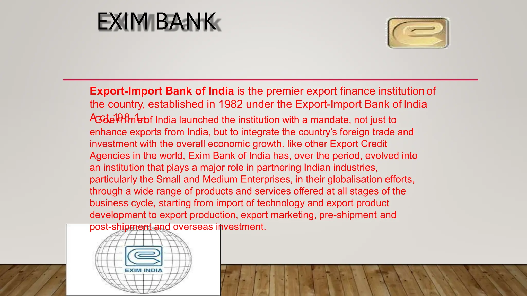 EXIM procedures & documentation for.pptx