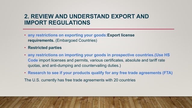 EXIM procedures & documentation for.pptx | Free Download