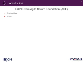 EXIN Agile Scrum Foundation - Course Preview | PPTX