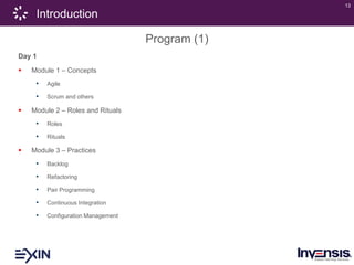 EXIN Agile Scrum Foundation - Course Preview | PPT