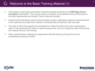EXIN Agile Scrum Foundation - Course Preview | PPT