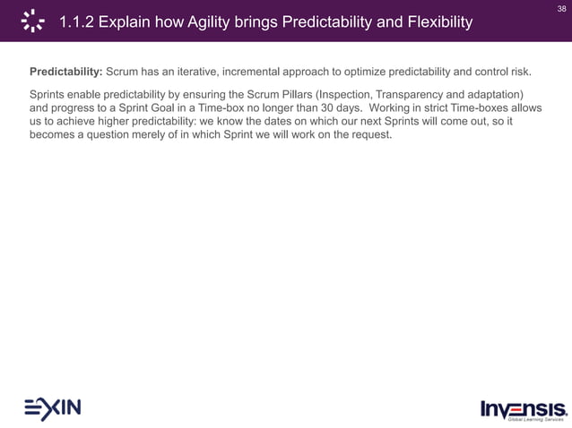 Exin Agile Scrum Master - Course Preview | PPT