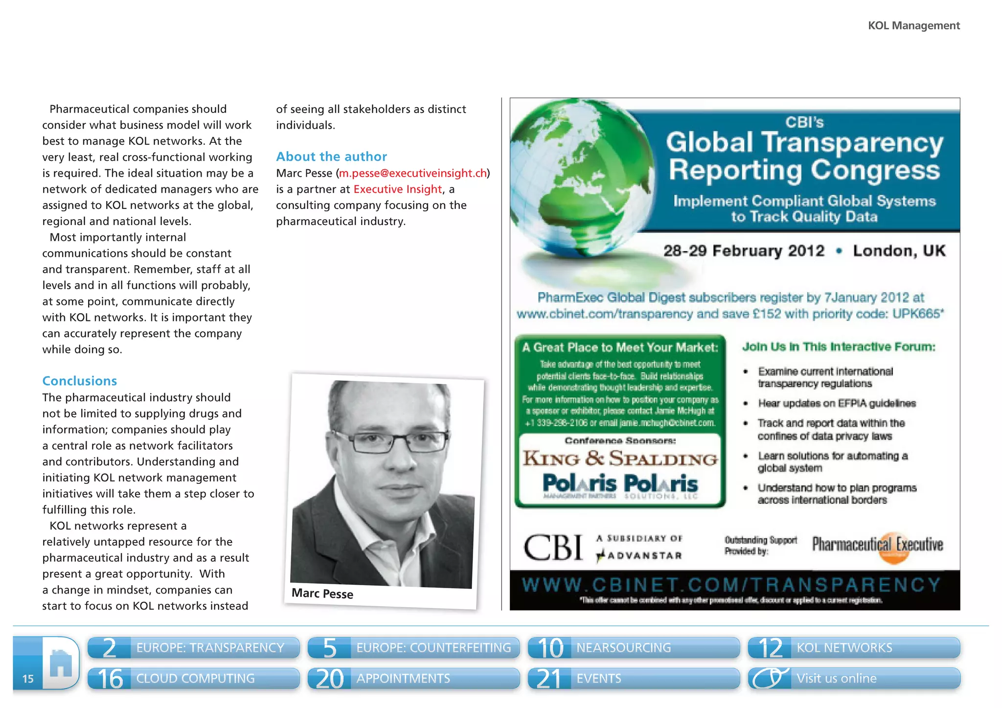 5 powerful ideas on KOL network management | PDF