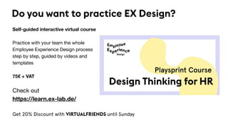 Employee Experience Design Introduction / Design Thinking & Human ...