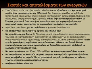 ΕΞΙΣΛΑΜΙΣΜΟΣ ΣΤΟΝ ΠΟΝΤΟ | PPT