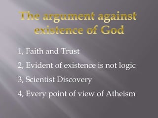 Existence of-god | PPTX