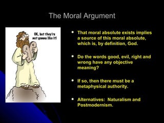 Arguments for the Existence of God: A Power Point | PPT