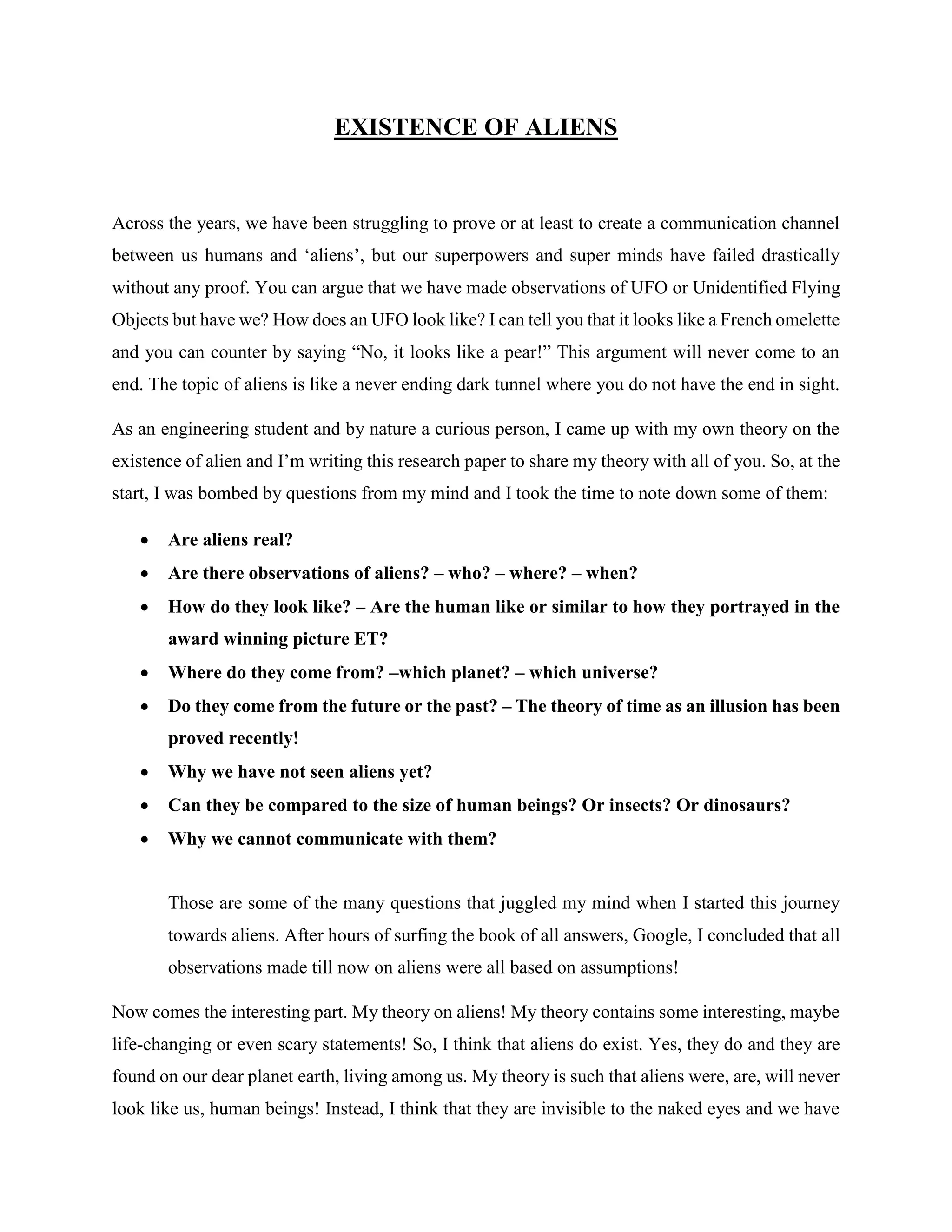 EXISTENCEOFALIENS.docx