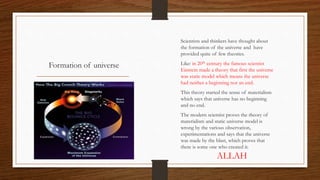 Existence of allah | PPTX