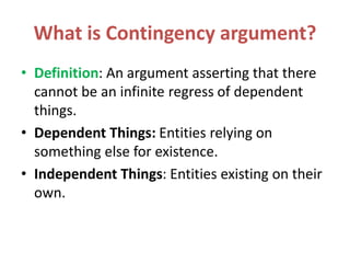 Contingency arguments for Existence Of Allah.edd.pptx