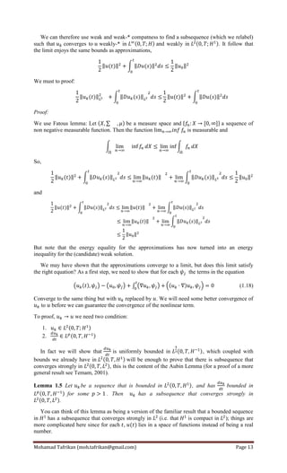 Existence of weak solutions | PDF | Web Development | Internet