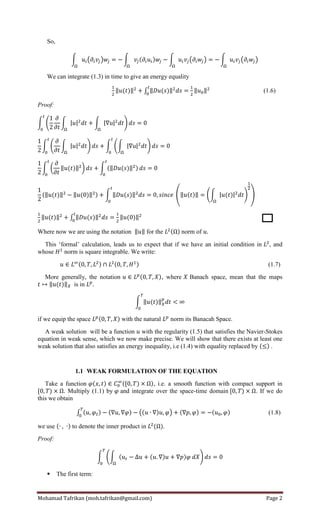 Existence of weak solutions | PDF | Web Development | Internet