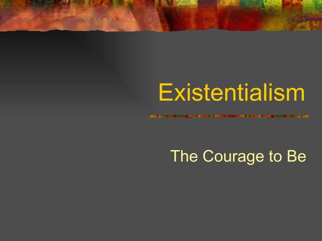 Existentialism | PPT