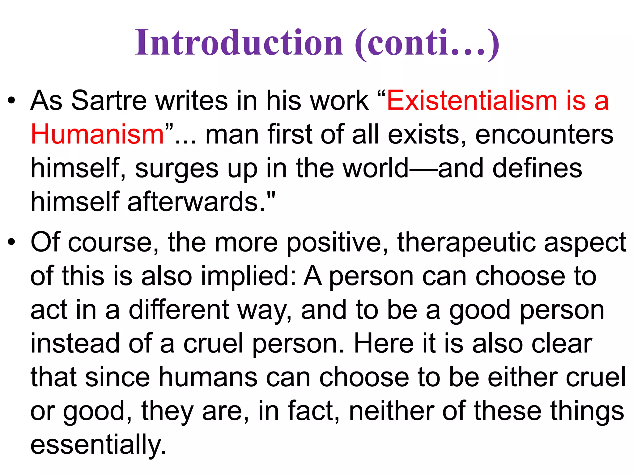 Existentialism | PPTX