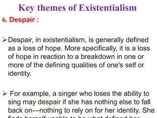 Existentialism | PPTX