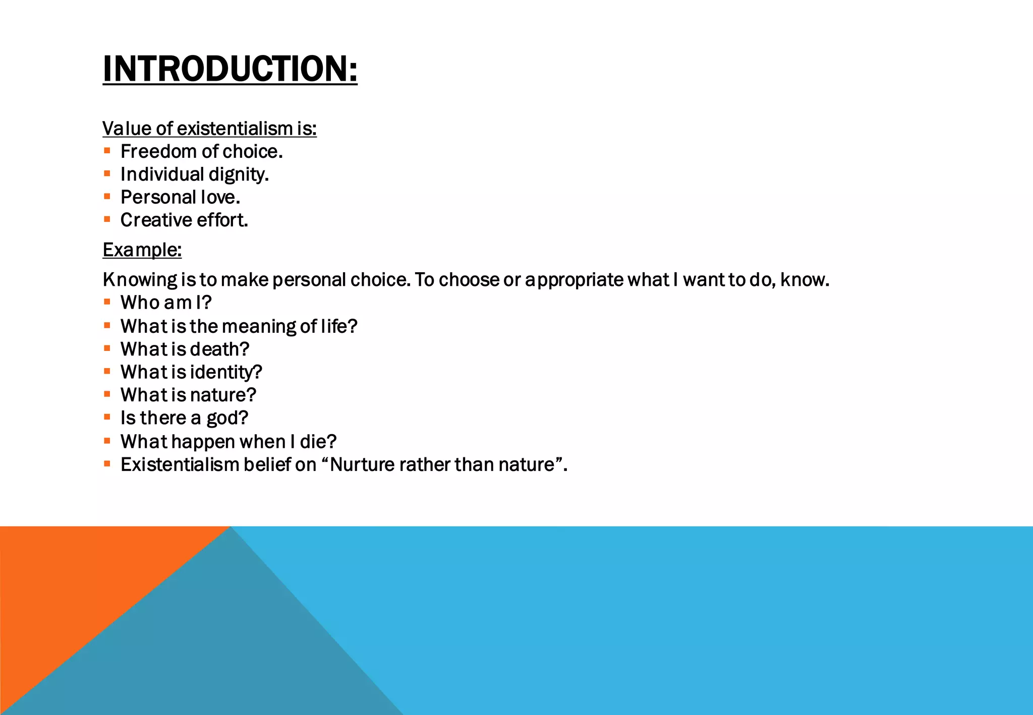 Existentialism | PDF