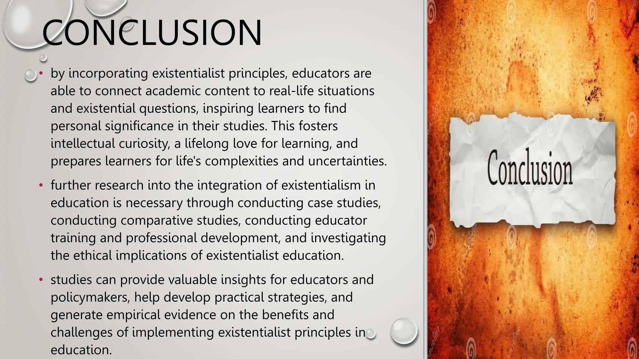 Existentialism theory in Education pdgepptx | PPTX