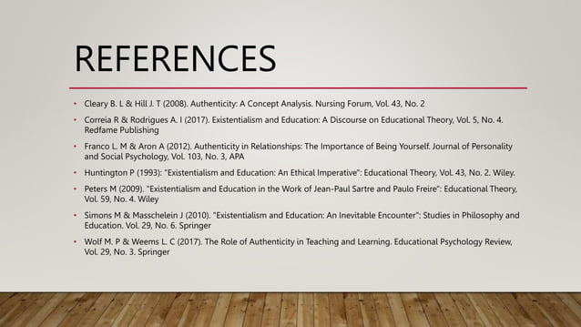 Existentialism theory in Education pdgepptx | PPTX