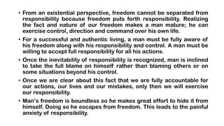 Existentialism, gives a brief description about the topic | PPT