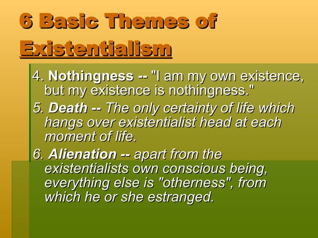 Existentialism A Philosophy | PPT