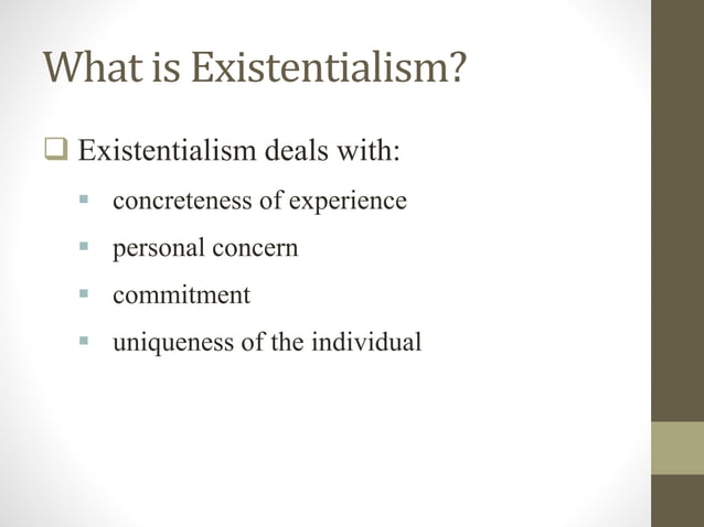 Philosophy of Education: Existentialism | PPTX