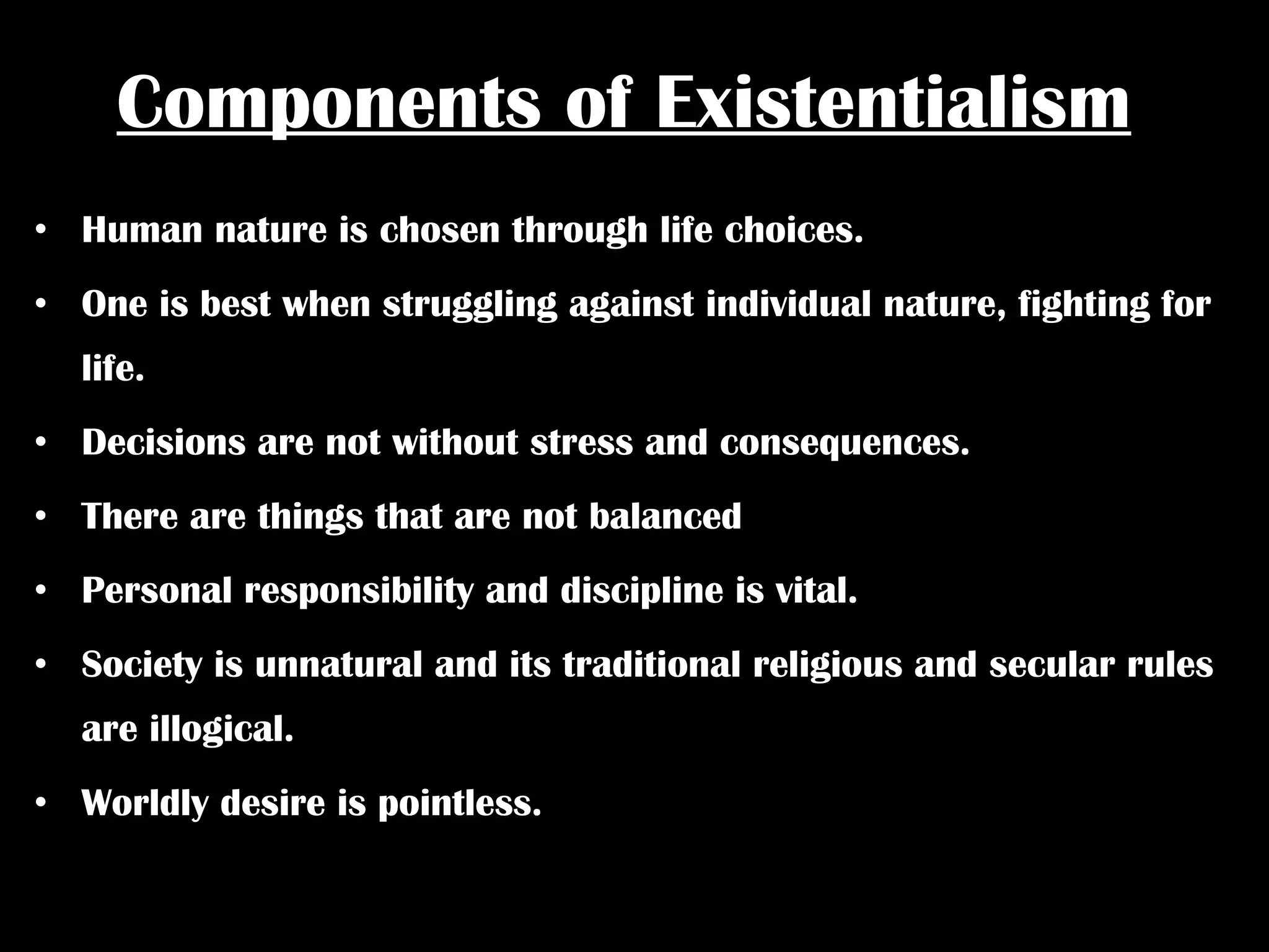 Existentialism vs Buddhism | PPT | Buddhism | Religion & Spirituality