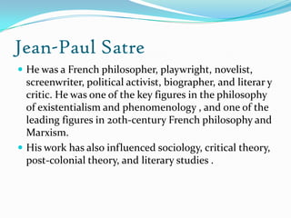 Existentialist | PPTX