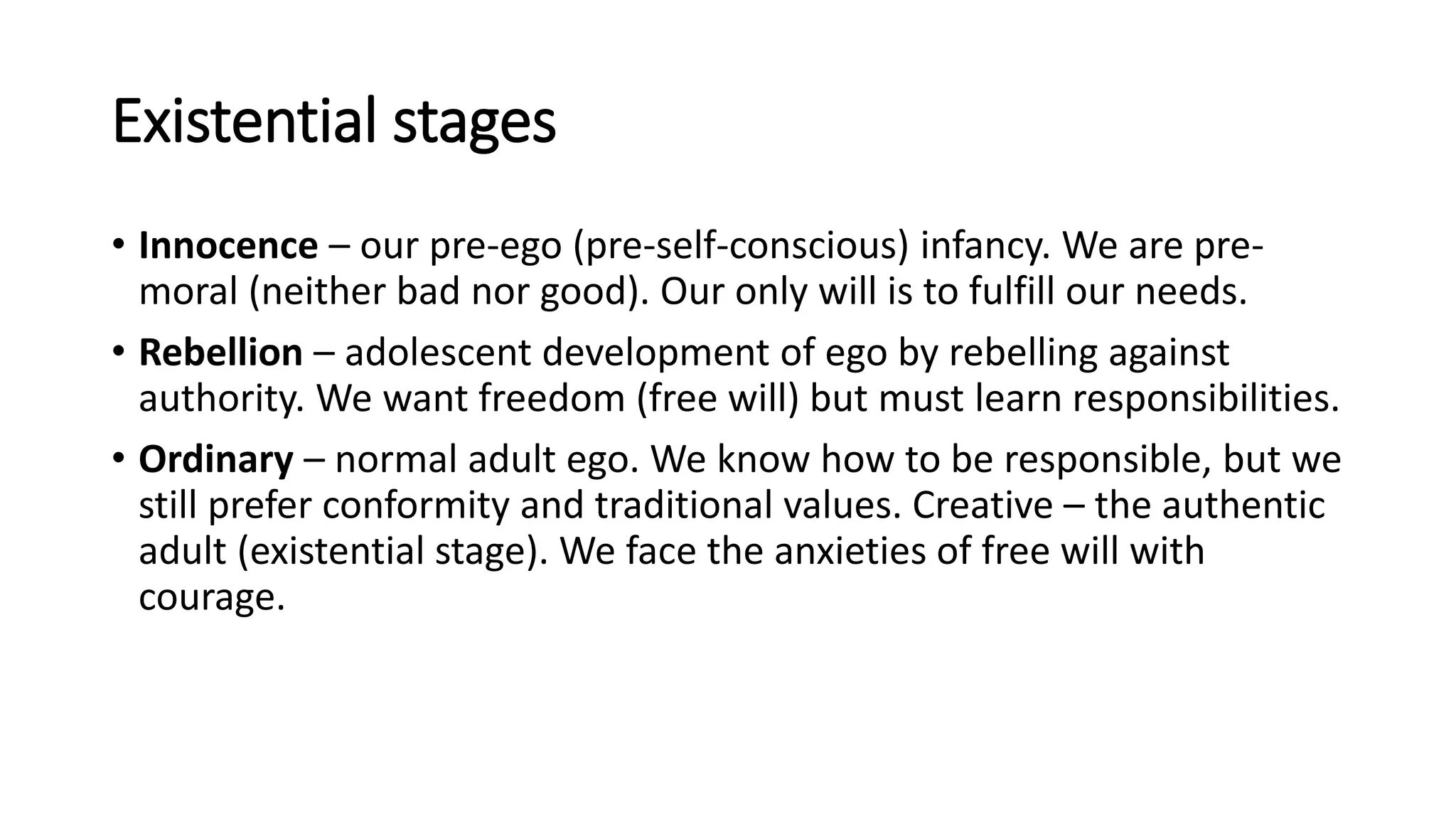 Existential perspective | PPTX