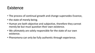 Existential perspective | PPTX