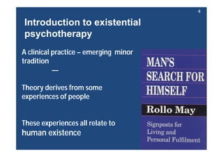 Existential psychotherapy (Introduction in English and Chinese) | PPT