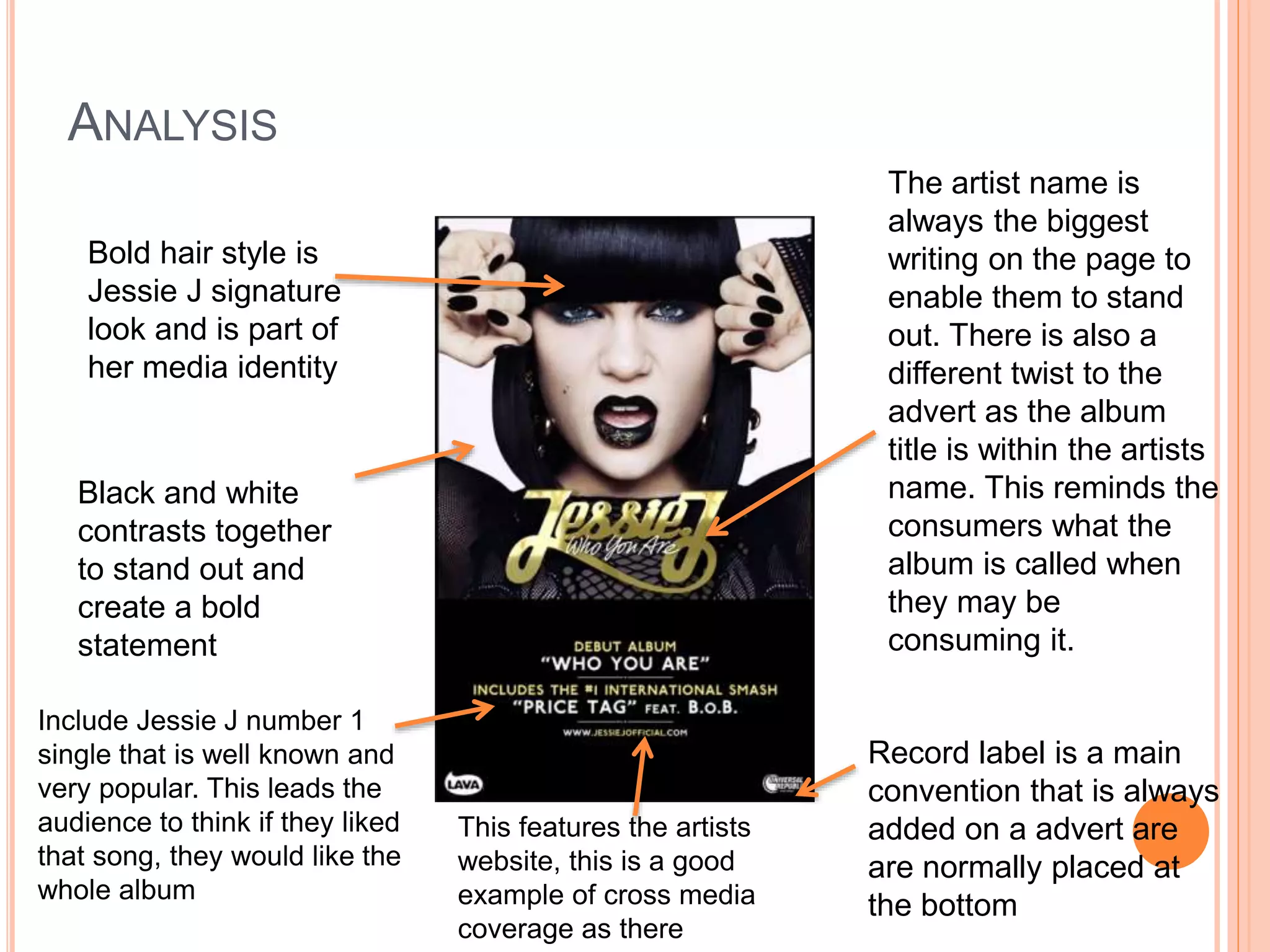 Existing Album Magazine Adverts | PPTX