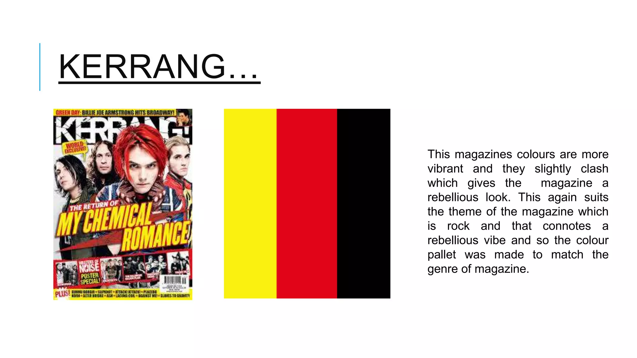 Existing colour palettes | PPT