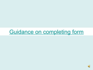 PVG - Existing member form | PPT