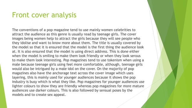 Existing pop magazines | PPT